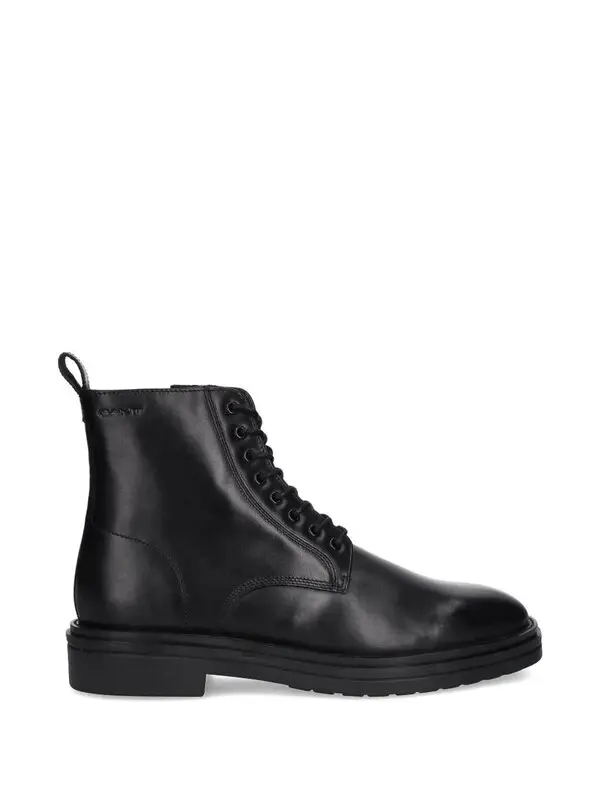 Gant Boggar Lace-up Boots - Black