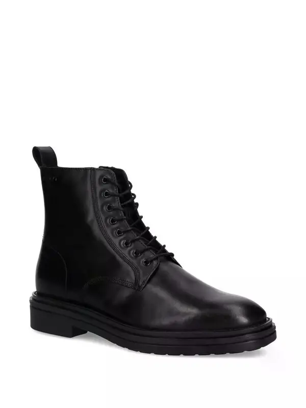 Gant Boggar Lace-up Boots - Black
