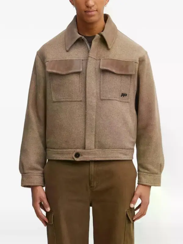 Filling Pieces Box Varsity Jacket
