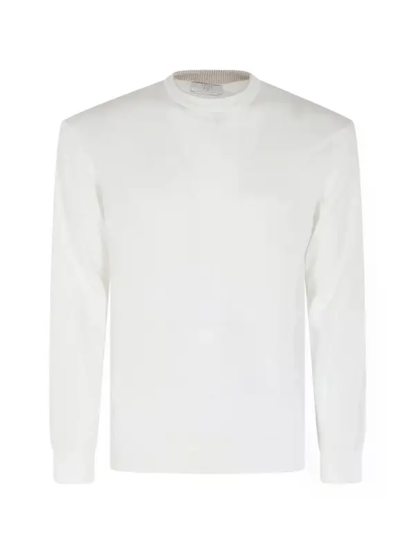 Eleventy Long-sleeve Crew-neck Sweater
