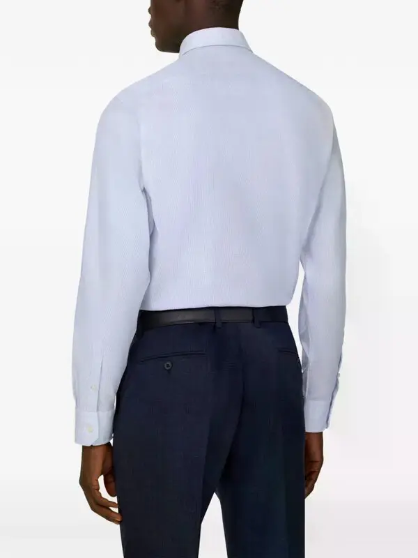 Boggi Milano Windsor-collar Shirt - Blue
