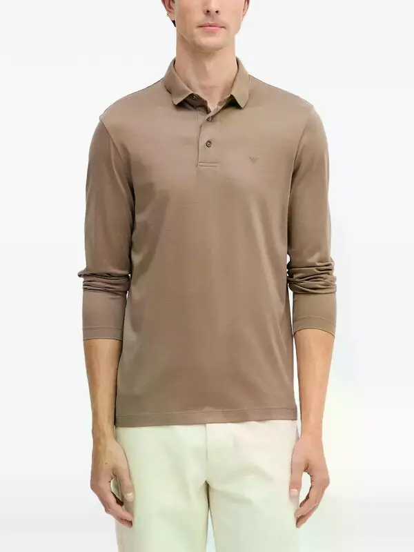 Emporio Armani Long-sleeves Polo Shirt