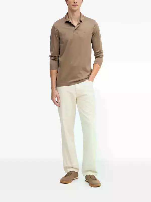 Emporio Armani Long-sleeves Polo Shirt