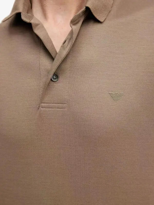 Emporio Armani Long-sleeves Polo Shirt