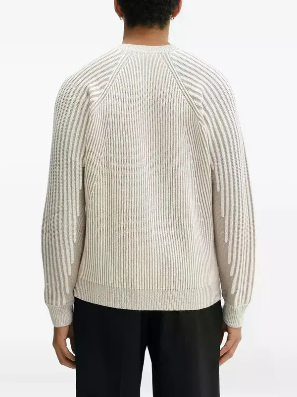 Filling Pieces Ribbed Knit Sweater