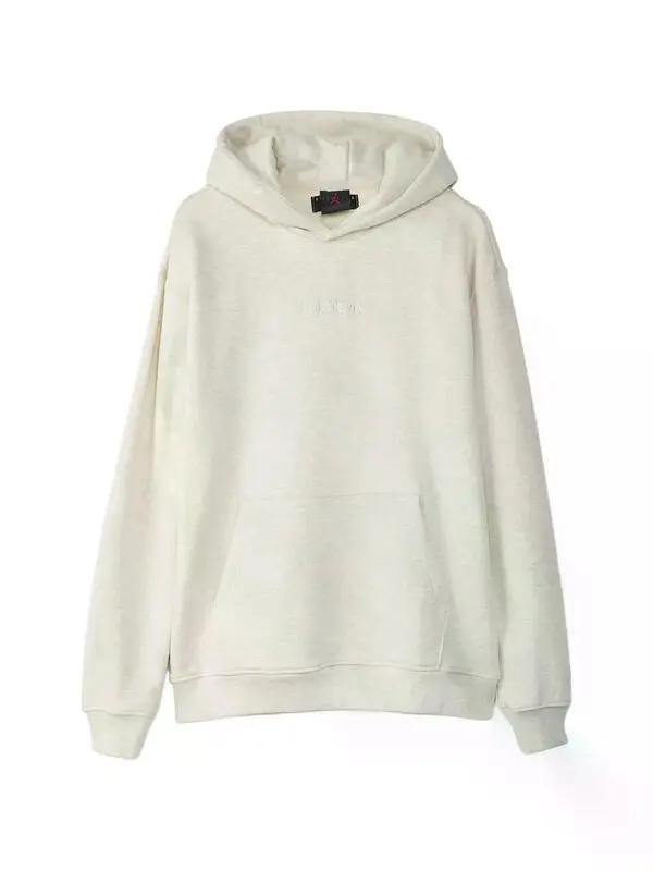 JORDAN Wordmark Fleece Hoodie - Neutrals