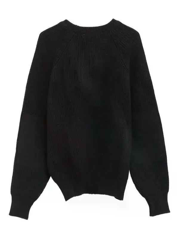 Gimaguas Raglan-sleeve Sweater - Black