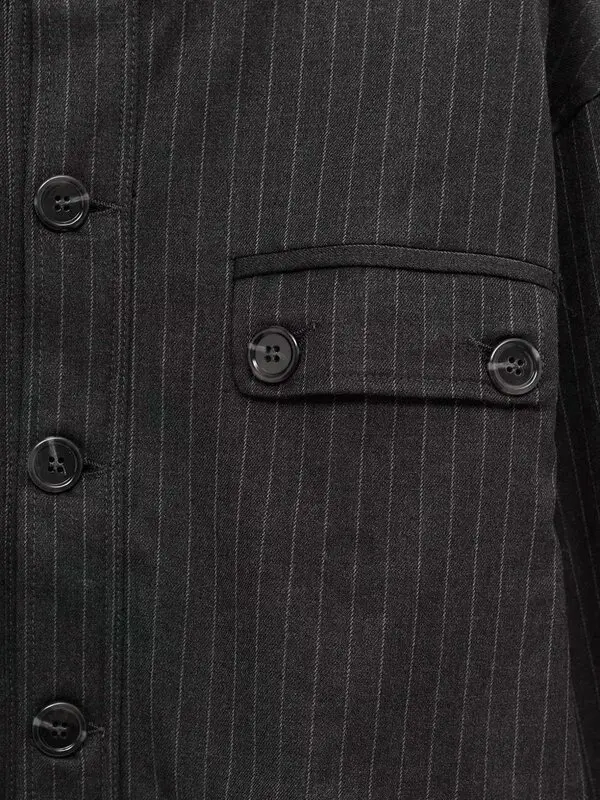 Gimaguas Daniel Pinstripe Pocket Jacket