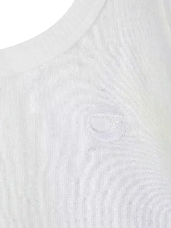 Coperni Cut-out Spiral Top - White