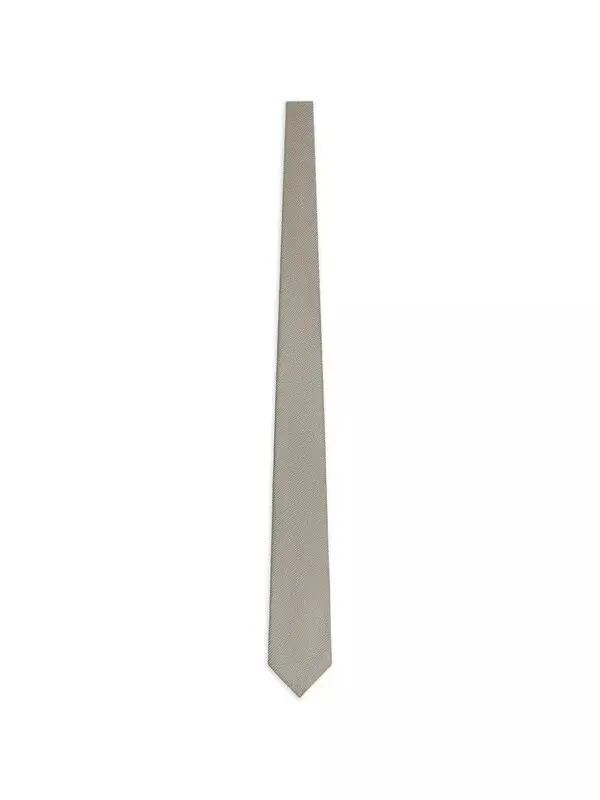 FURSAC Silk Pointed Tip Tie - Neutrals