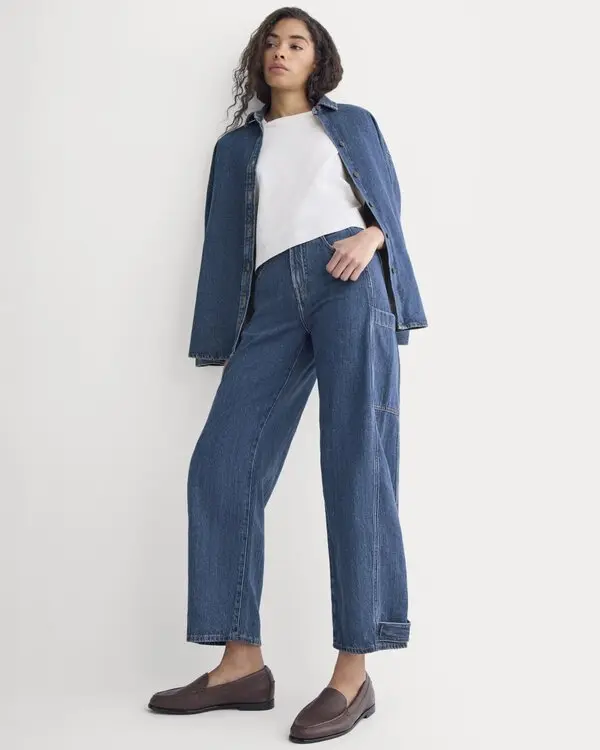 Everlane Way-high® Utility Jean - Tungsten Blue Stone