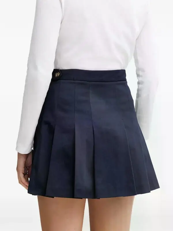 Lacoste Pleated Mini Skirt - Blue