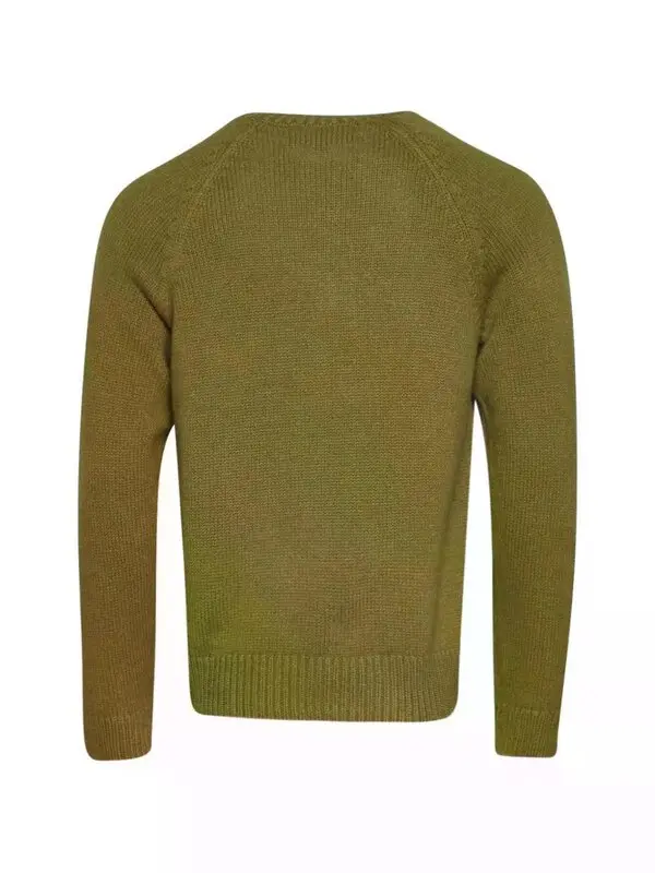 THE ELDER STATESMAN Elephant Crew Sweater