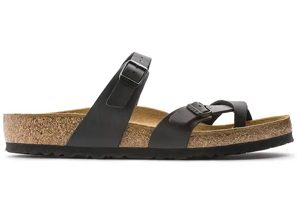 BIRKENSTOCK Mayari Birkoflor Sandals - Black