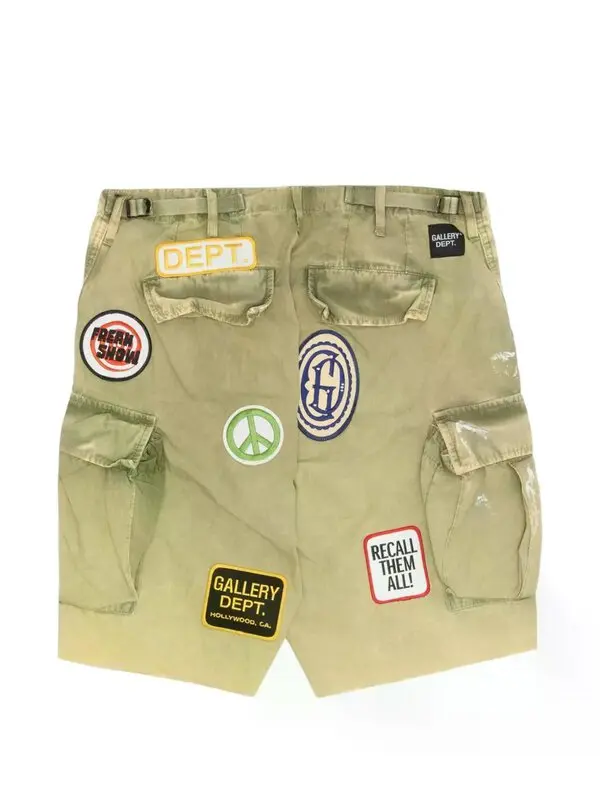 GALLERY DEPT. Patch-detailed Cargo Shorts