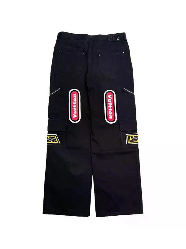 LOUIS VUITTON Racing Urban Wide-leg Jeans