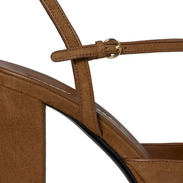 Miu Miu Suede Platform Sandals