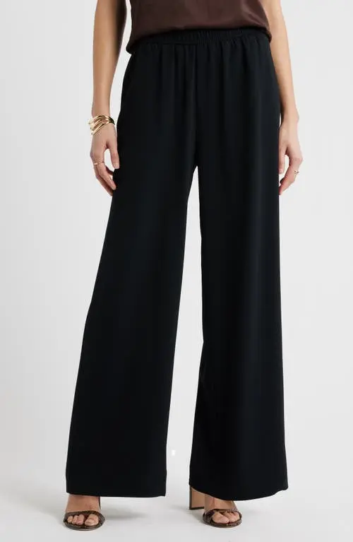 Nordstrom Wide-leg Pull-on Trousers
