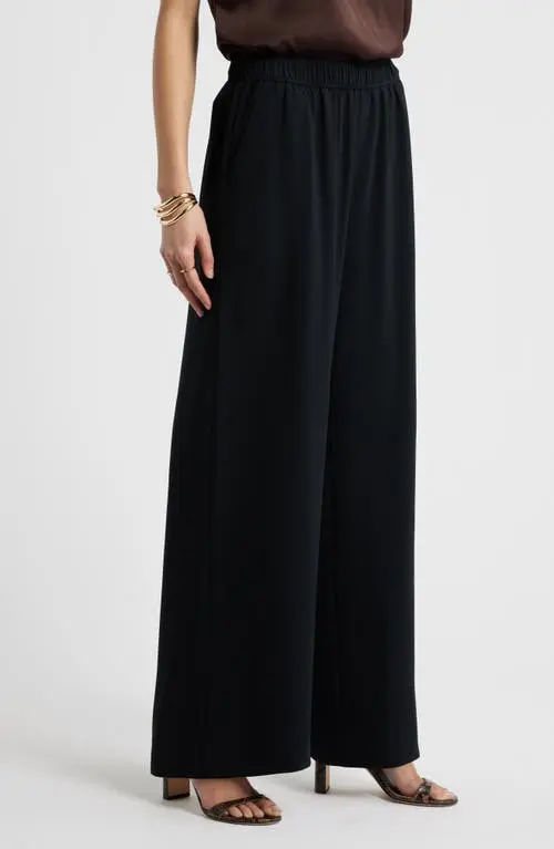 Nordstrom Wide-leg Pull-on Trousers