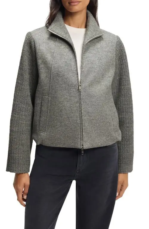 BOSS Jundalini Crop Wool Jacket