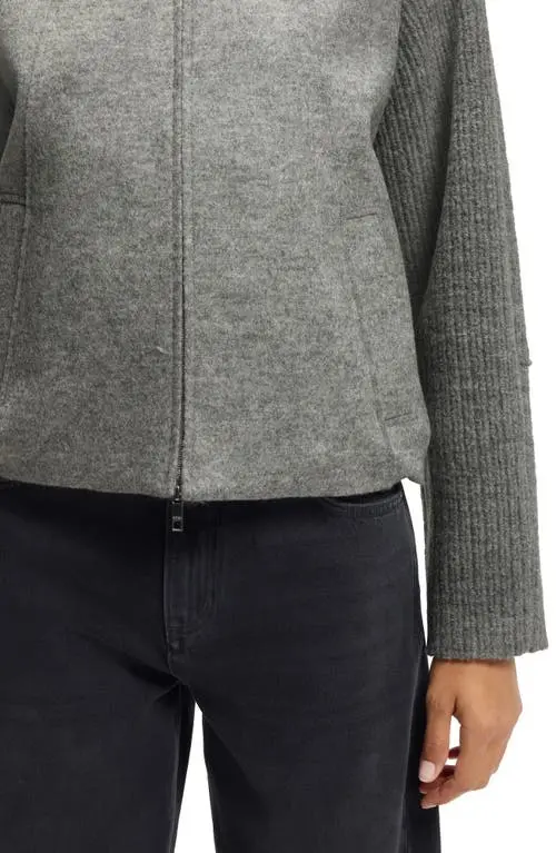 BOSS Jundalini Crop Wool Jacket