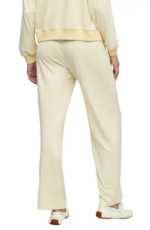 Barefoot Dreams Butterchic Piped Wide Leg Pants - Daffodil