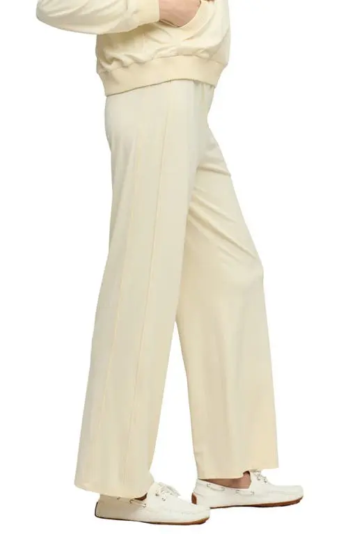 Barefoot Dreams Butterchic Piped Wide Leg Pants - Daffodil