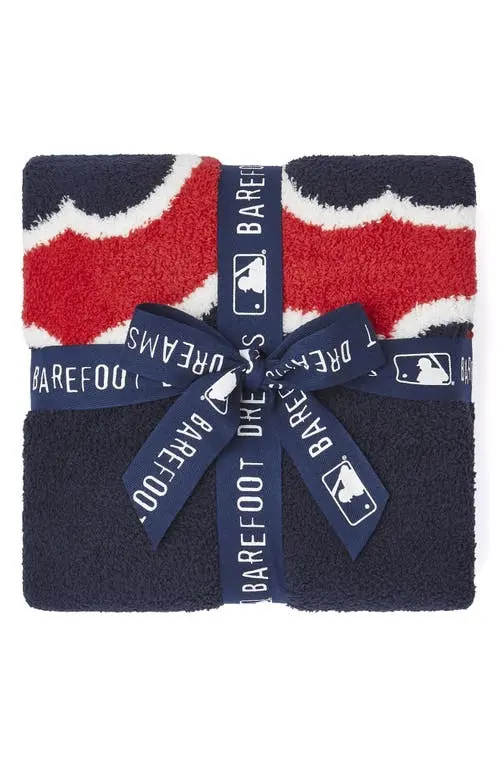 Barefoot Dreams X Mlb Cozychic® Stroller Blanket - Red Sox Multi