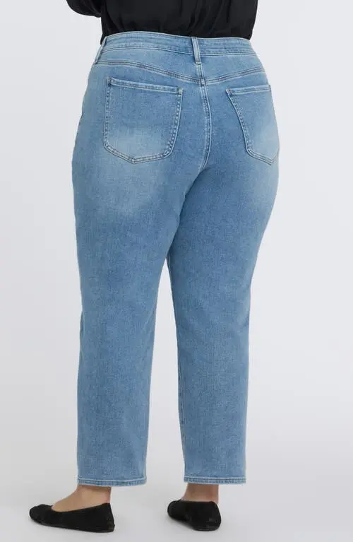 NYDJ Kasey Ankle Stovepipe Jeans - Mist Springs