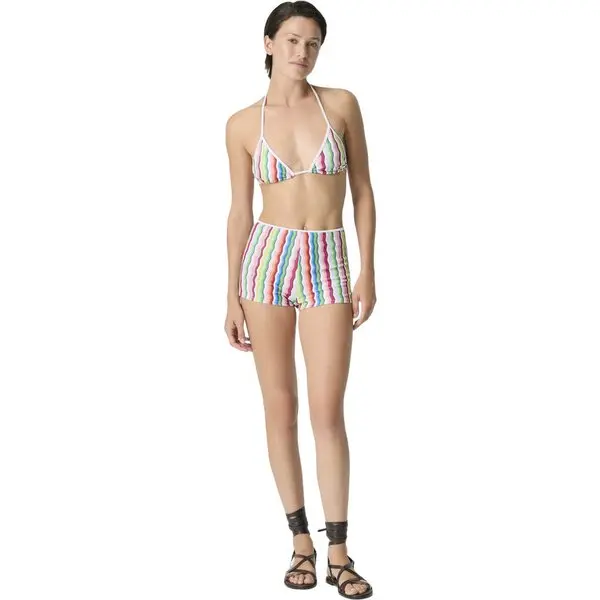 Missoni Zigzag Print Terry Cloth Hot Pants