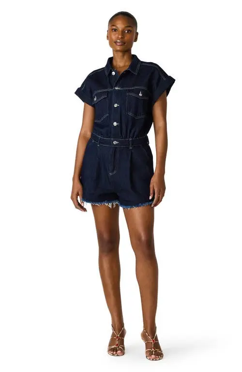 Steve Madden Calliope Denim Romper