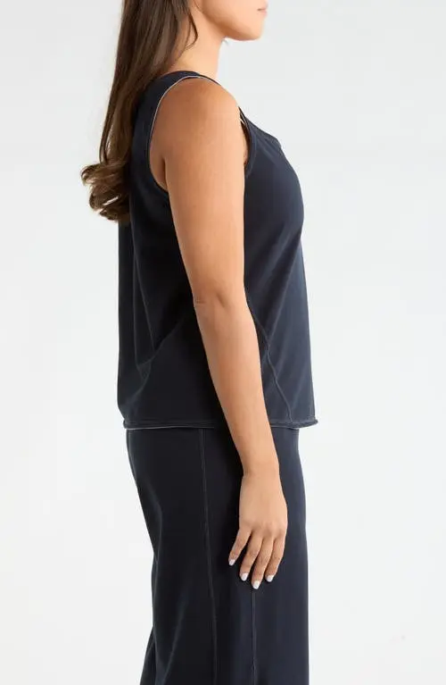 Lyssé Reversible Essential Stretch Cotton Tank