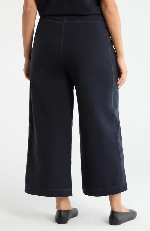 Lyssé Jovie Reversible Crop Wide Leg Pants - Tn Gm