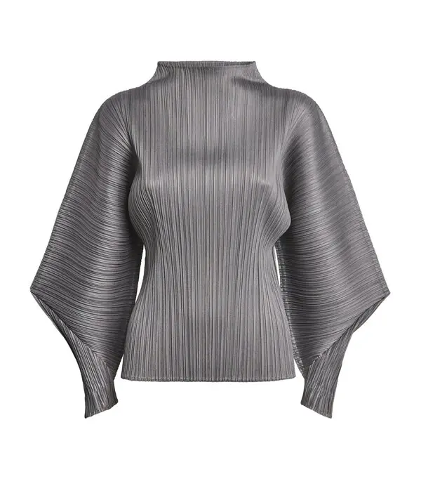 Issey Miyake Skyline High-neck Top