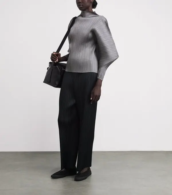 Issey Miyake Skyline High-neck Top