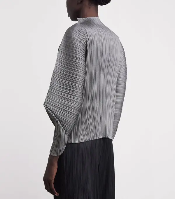 Issey Miyake Skyline High-neck Top
