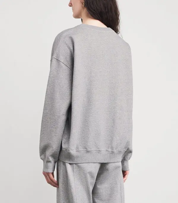 GANNI Organic Cotton Margot Kitty Sweatshirt