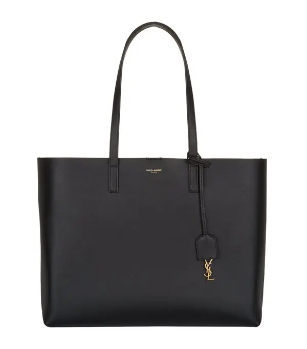 Saint Laurent Shopping E/w Tote Bag - Black