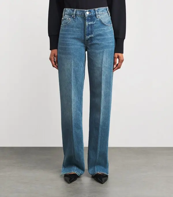 ANINE BING Joy Straight Leg Jeans