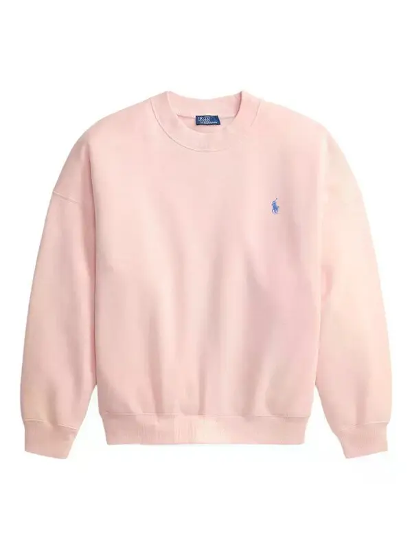 Polo Ralph Lauren Crew-neck Logo Sweatshirt - Pink