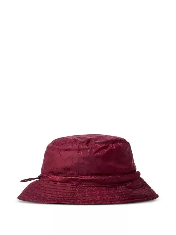Gucci Gg Reversible Bucket Hat - Red