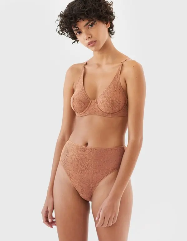 Araks Waverly Underwire Bra Honey - Brown