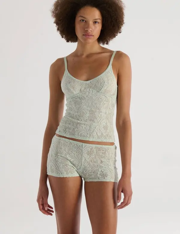 Araks Guinevere Lace Shorts - White