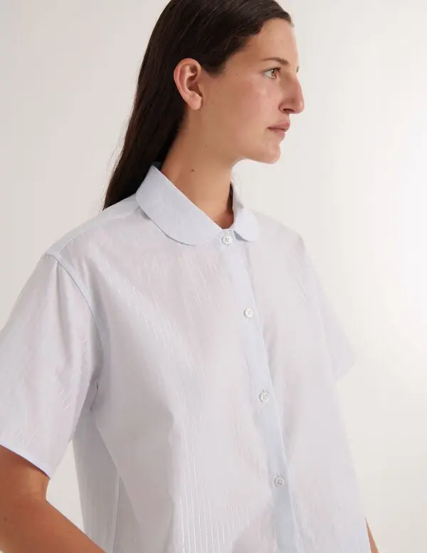 Araks Samira Pajama Top Silver Stripe