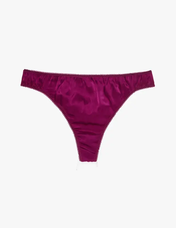 Araks Grier Thong Cranberry - Cranberry Red