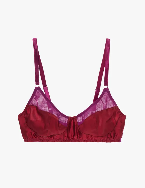 Araks Willow Bralette Cranberry - Orange