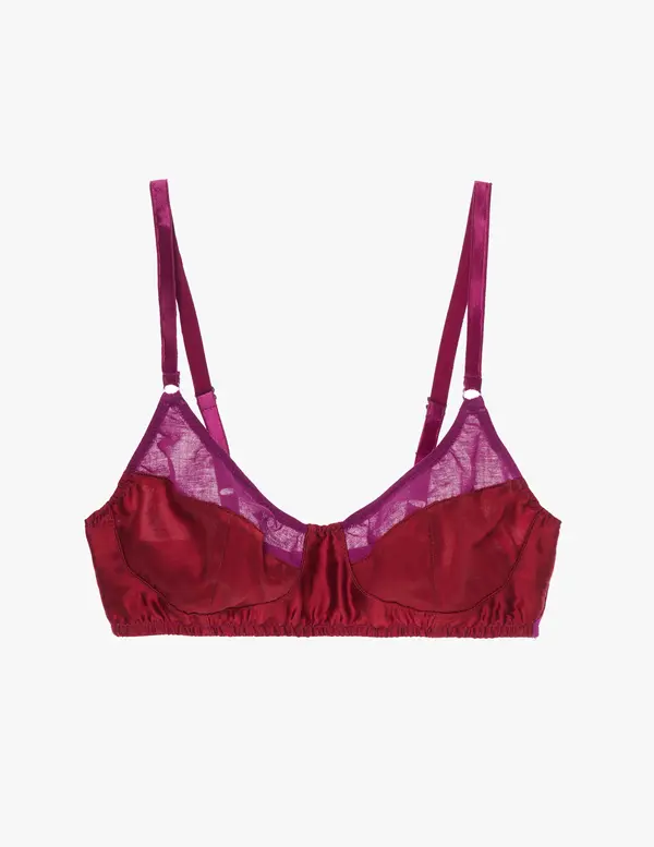 Araks Willow Bralette Cranberry - Orange