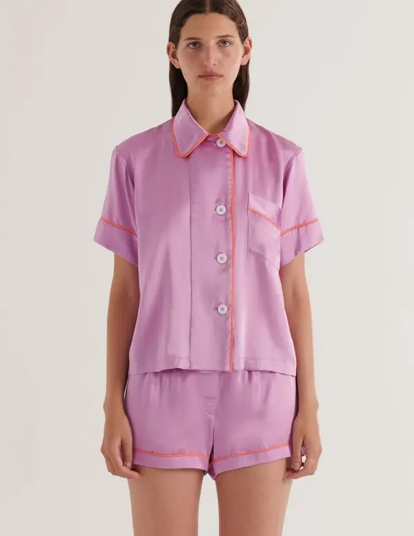 Araks Shelby Pajama Top - Blue