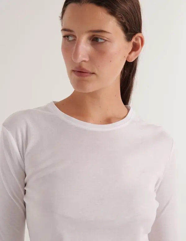Araks Sabine Long Sleeve Top - White
