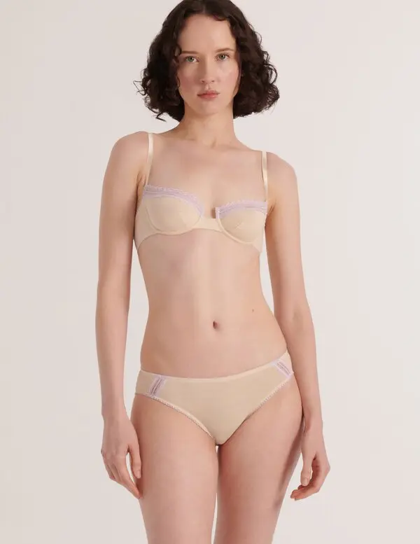 Araks Chloe Underwire Bra Tulle - Red